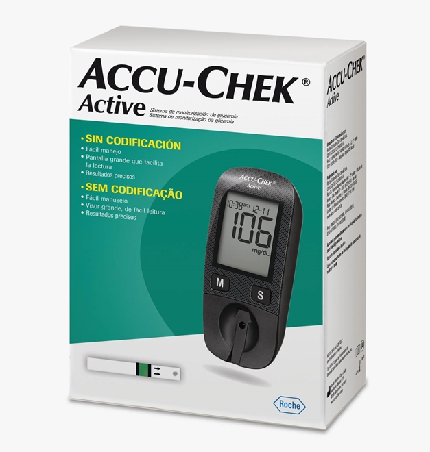Kit accu chek active - Kit Accu Chek Active Roche - Roche
