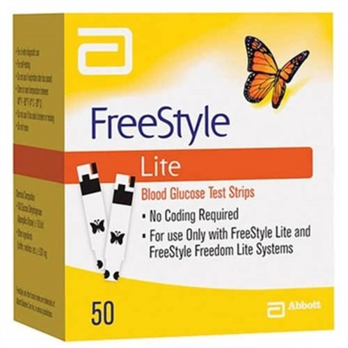 freestyle lite tiras - Freestyle Lite com 50 Tiras - Abbott