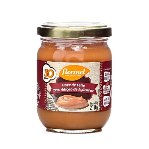 doce de leite sem açúcar - Doce de leite sem açúcar - Flormel