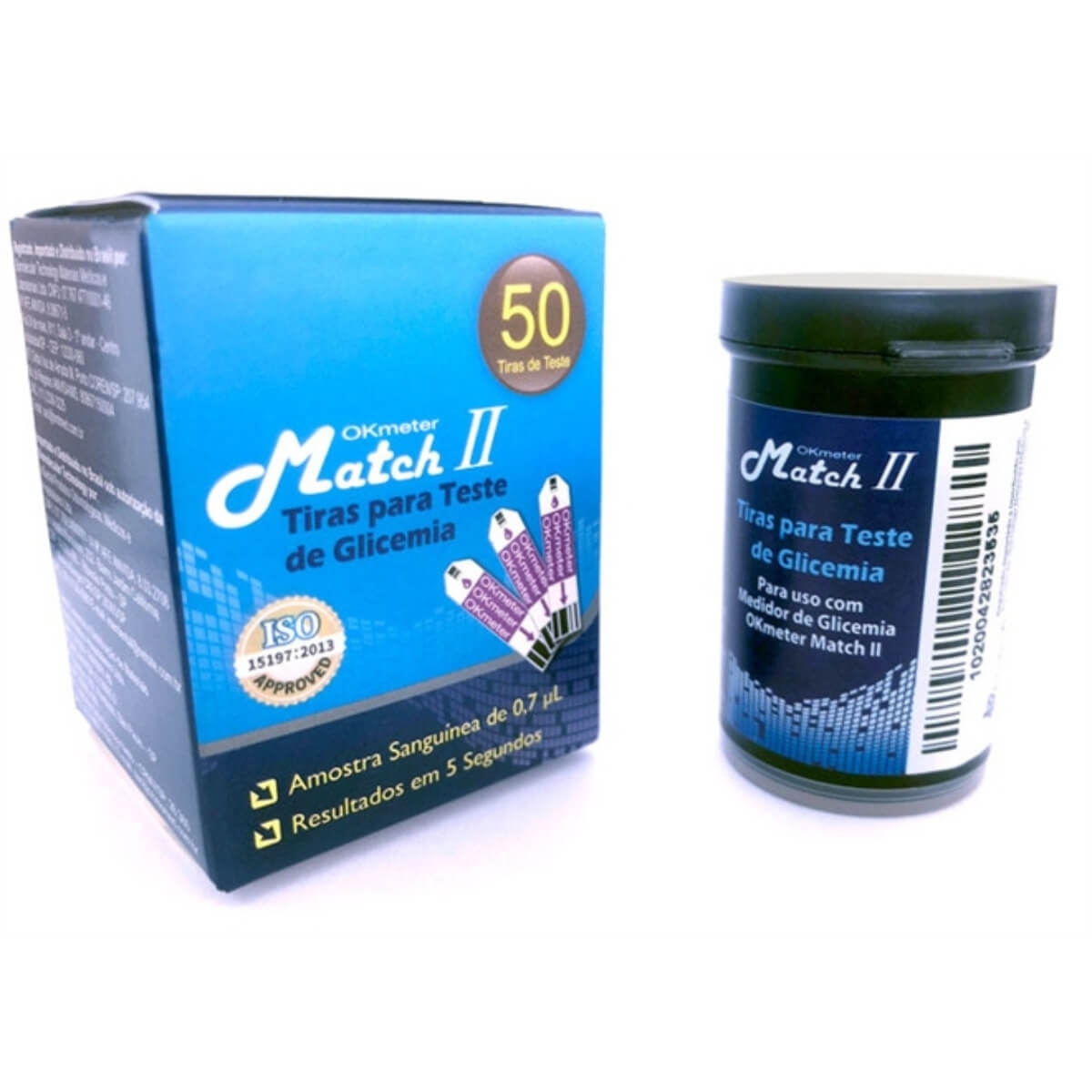 match ii tiras - Match II 50 tiras - Biomolecular